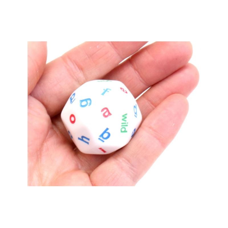 Dé lettres de l'alphabet