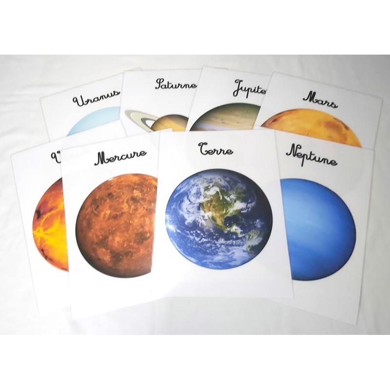 Affiches sur le système solaire